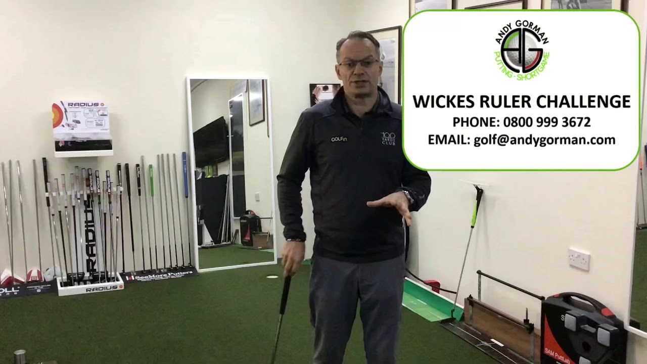 Wickes Ruler Challenge by Andy Gorman Golf - YouTube