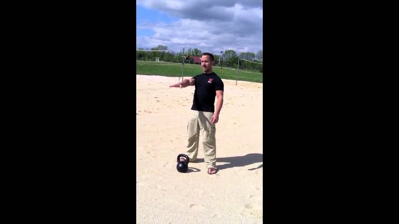 Kettlebell One Arm Swing - YouTube