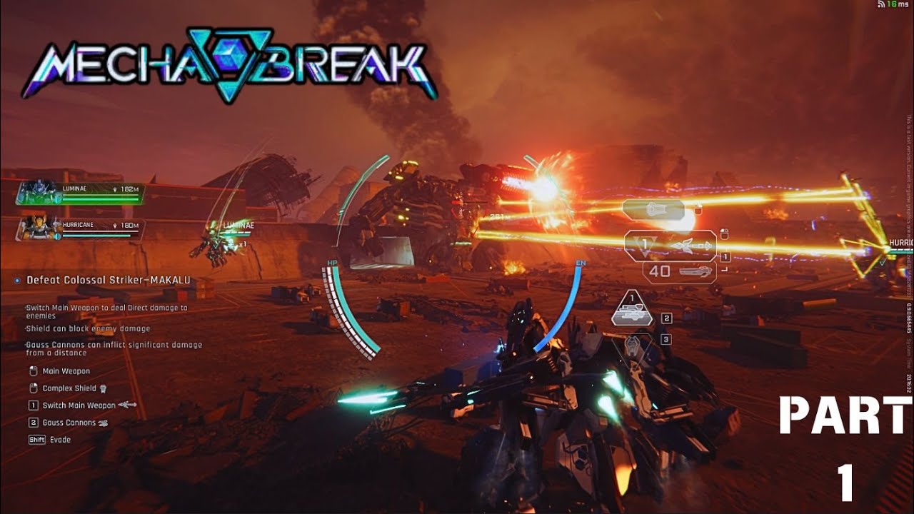 Mecha Break Gameplay Part 1 (Mecharound) - YouTube