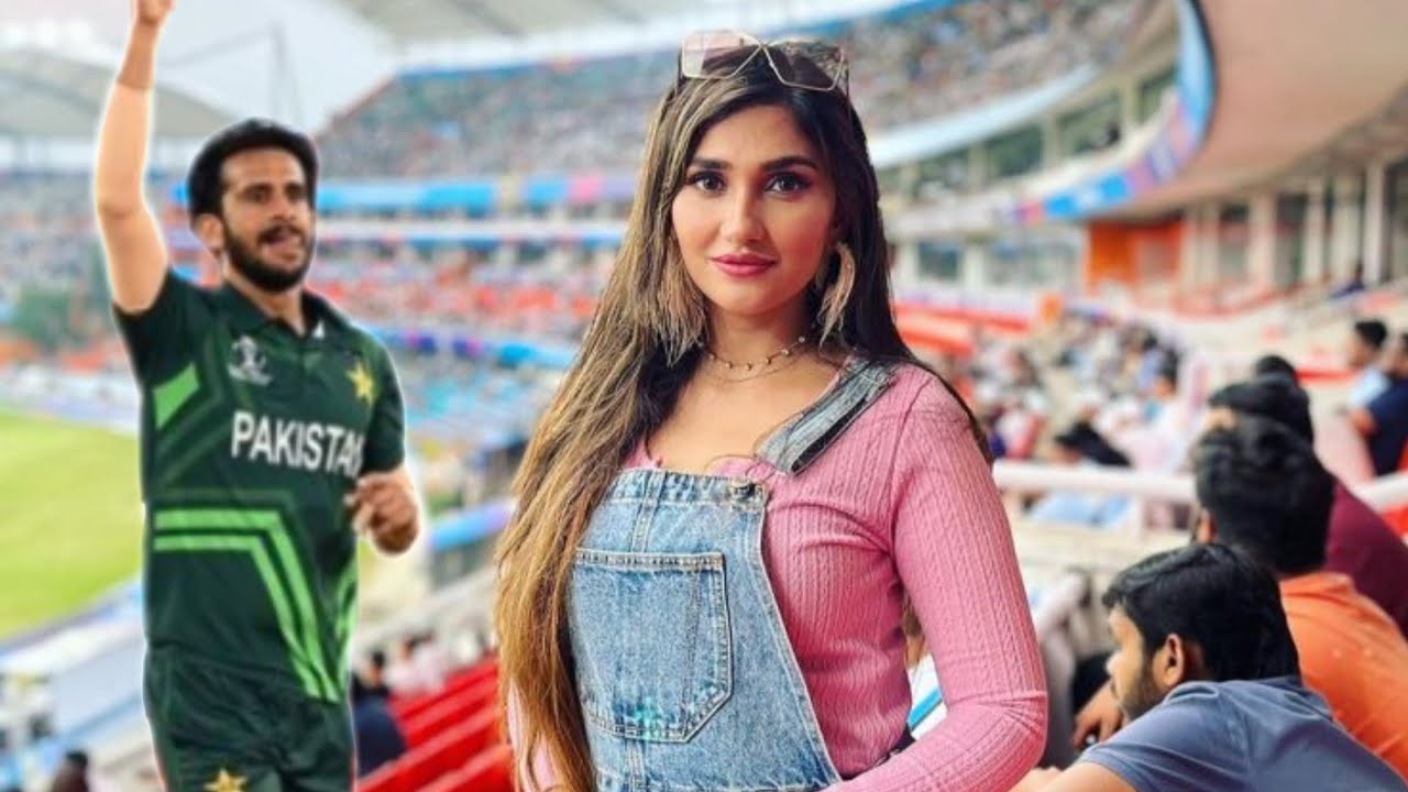 Hassan Ali wife Samya Khan in India for World Cup 2023 # ...