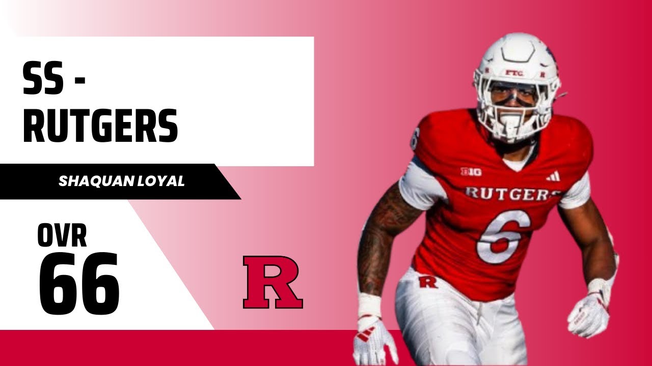 SS Shaquan Loyal Madden 25 Creation - YouTube