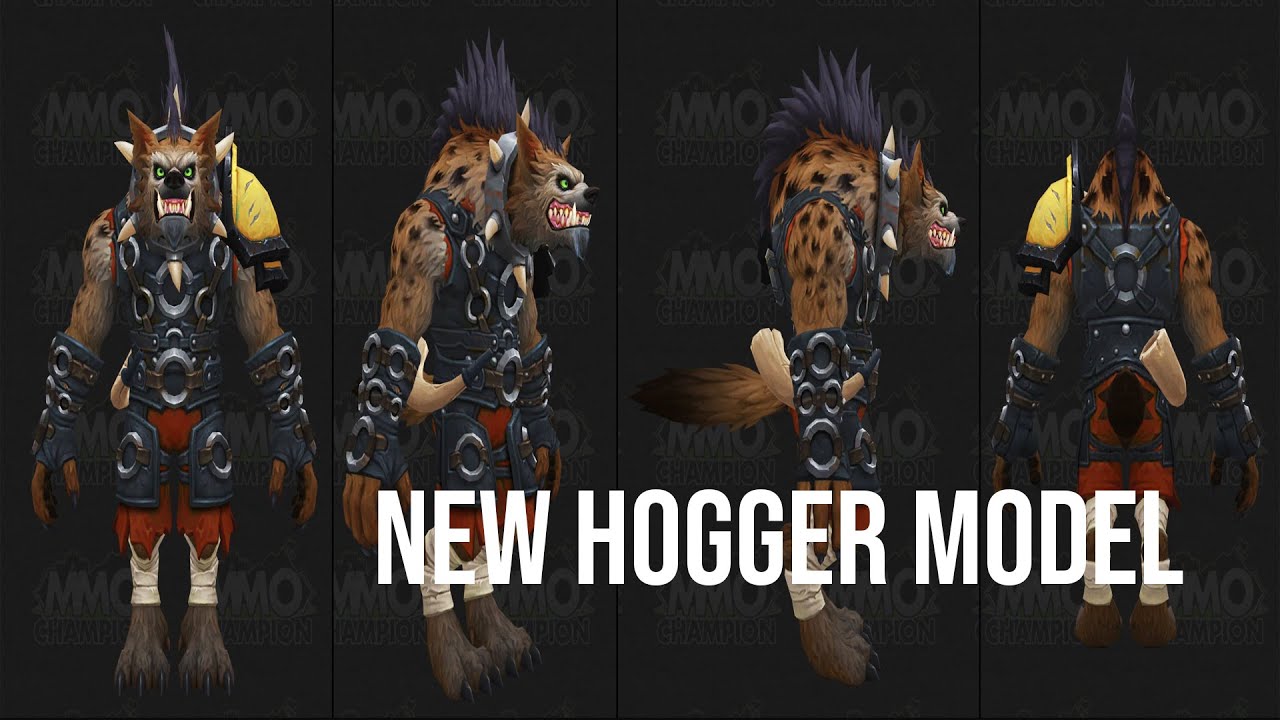 Hogger new model leaked, world of warcraft is officially saved - YouTube