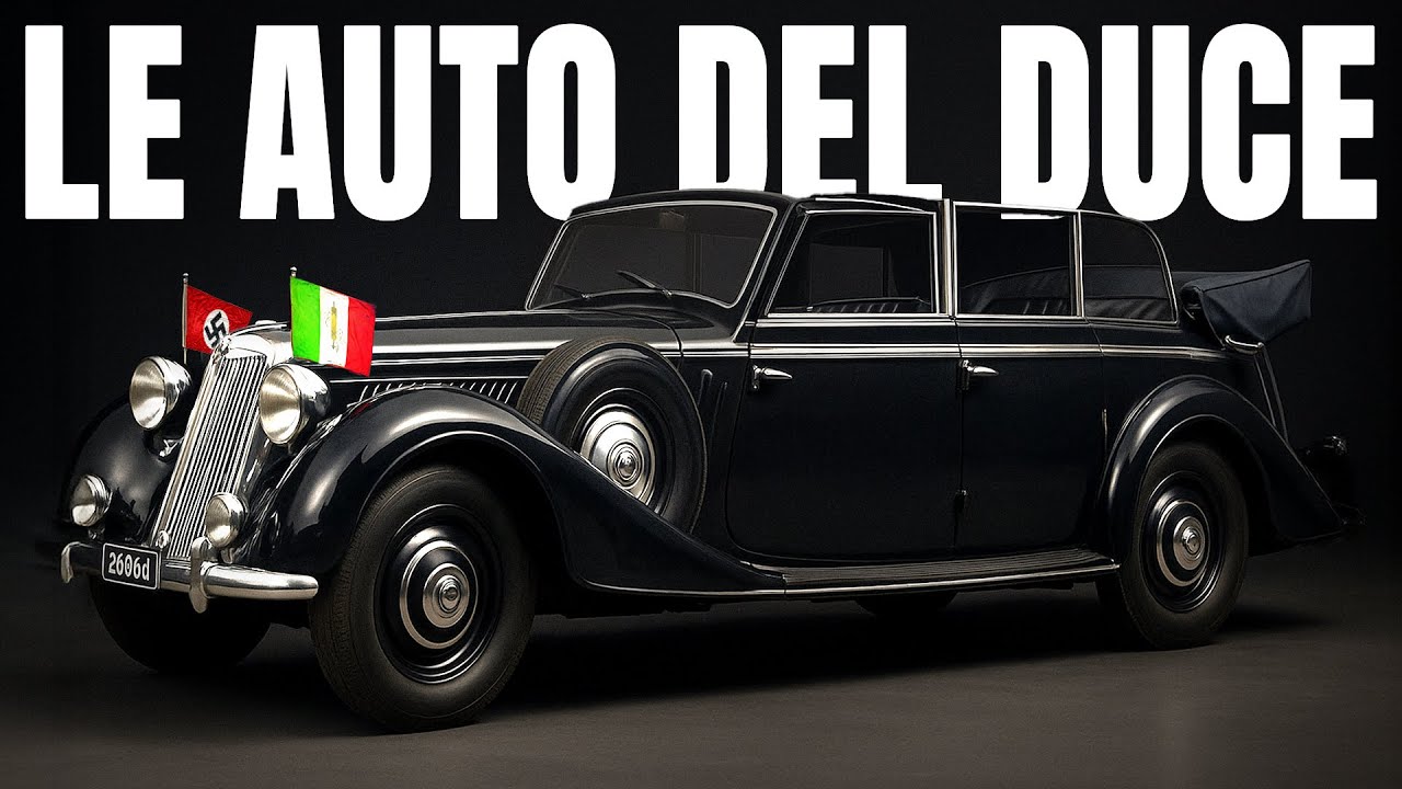 Le Auto di Mussolini: Dalla Lancia Astura all'Alfa Romeo 6C 2300 - YouTube