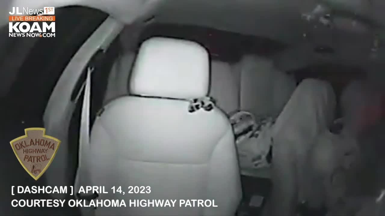 Dashcam courtesy Oklahoma Highway Patrol - YouTube