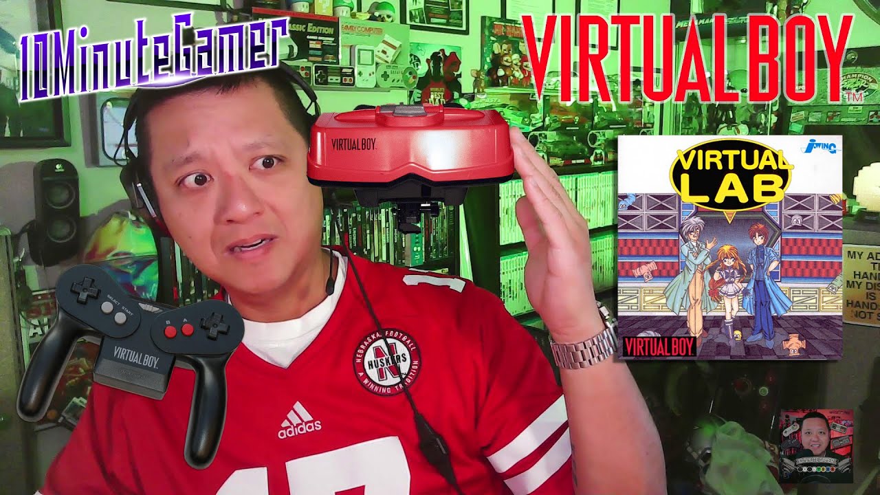 10MG Plays Virtual Lab on Virtual Boy - YouTube