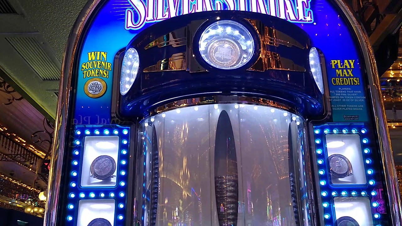 LoneWulfRick # 245 - SILVER STRIKE SLOT MACHINE - PLAYING FOR 4 QUEENS ...