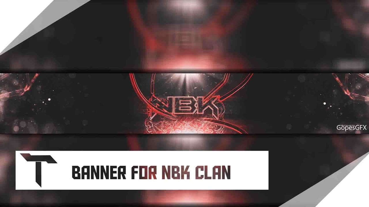 SPEEDART Banner for NBK Clan no clickbait - YouTube