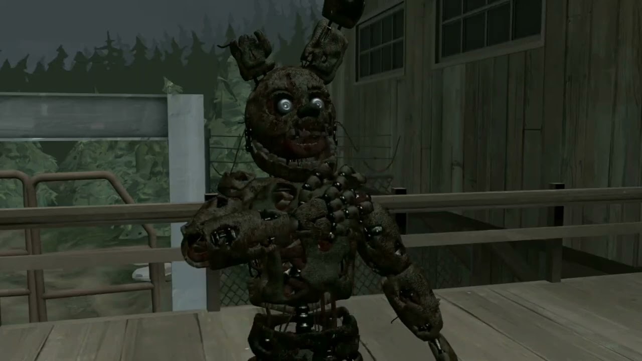 [FNaF/SFM] Springtrap has an heart attack and dies - YouTube