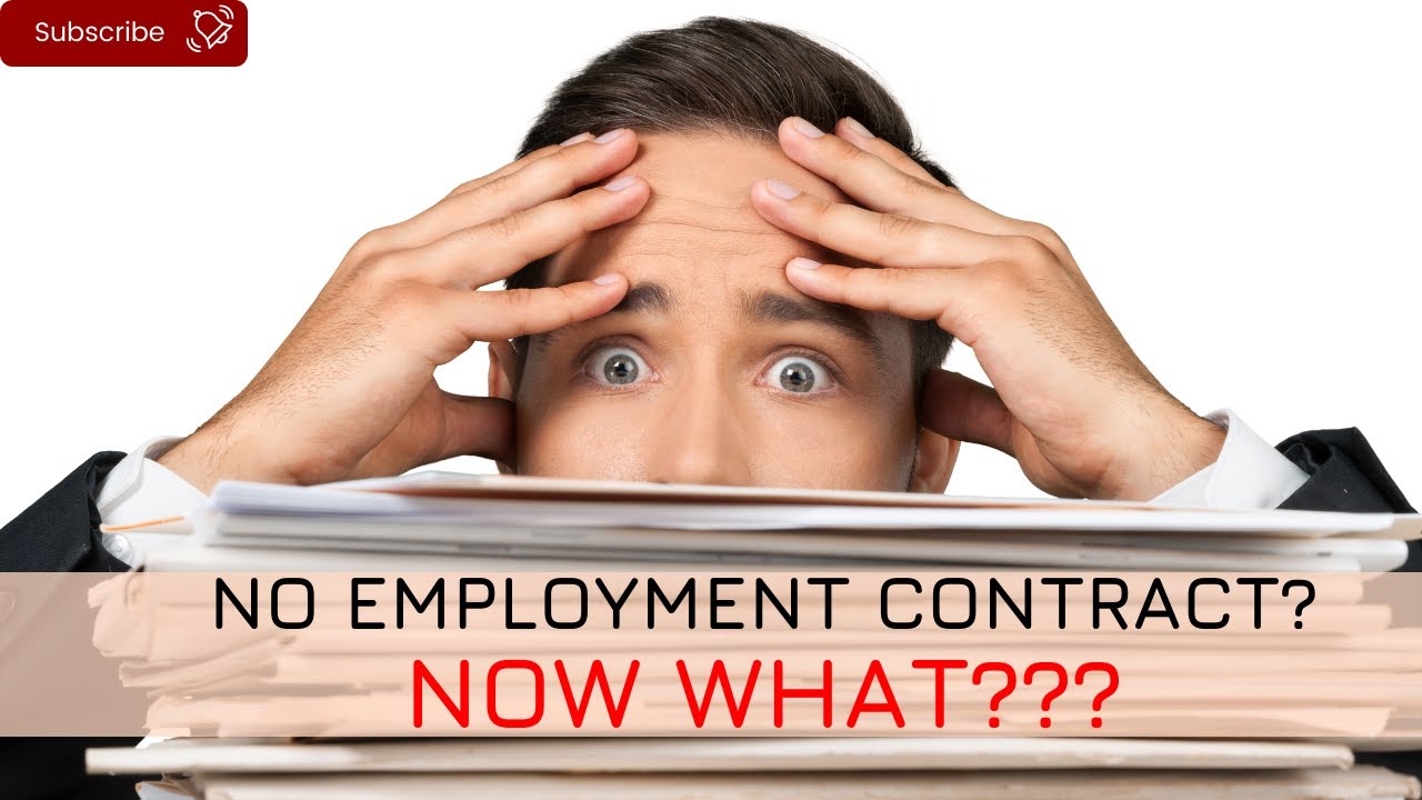 [L197] NO EMPLOYMENT CONTRACT, NO WHAT? | SOUTH AFRICA LAW - YouTube