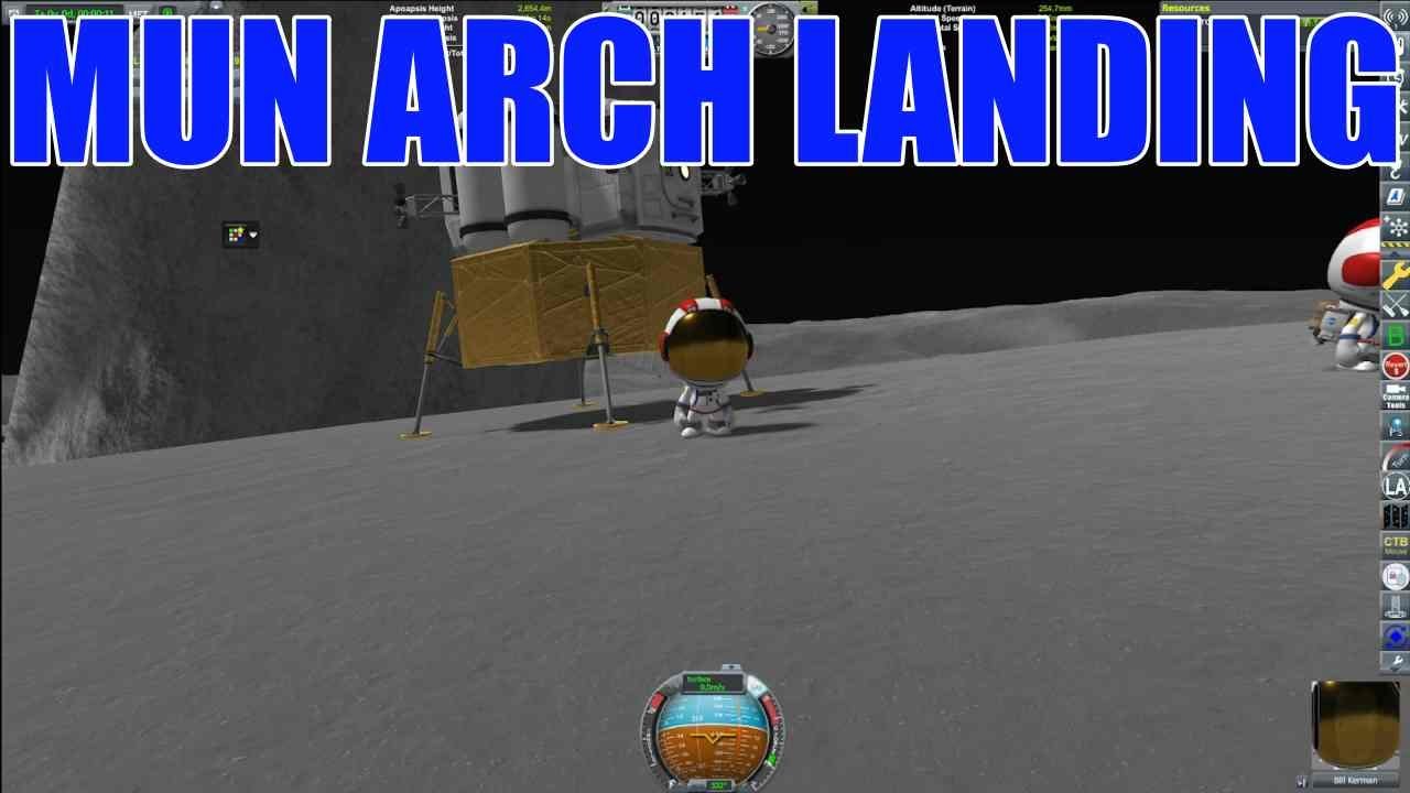 KSP | Mun Arch Anomaly Exploration - YouTube