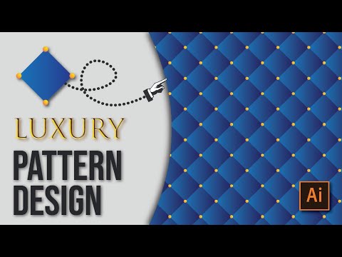 Create Luxury Pattern Design | Illustrator Tutorial | 3D Pattern - YouTube