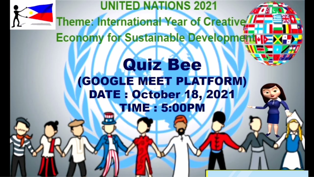 United Nations Quiz Bee - YouTube