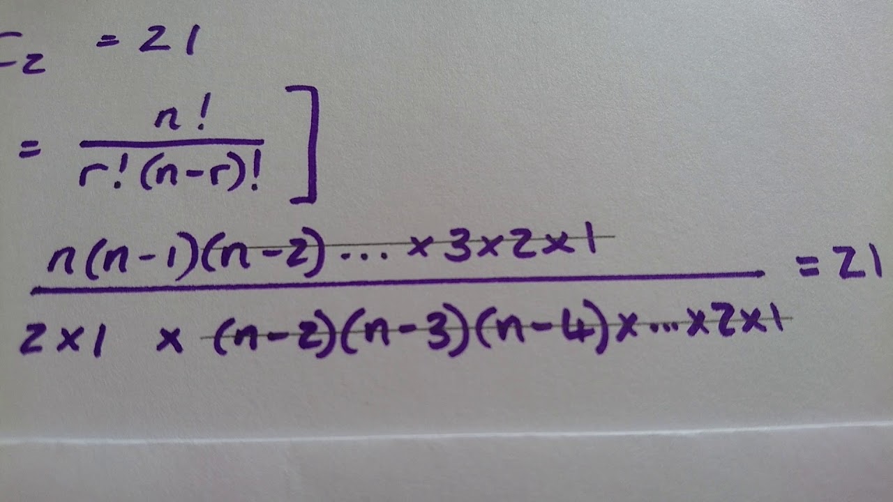 Advanced Higher Binomial Theorem Ex 05a - YouTube