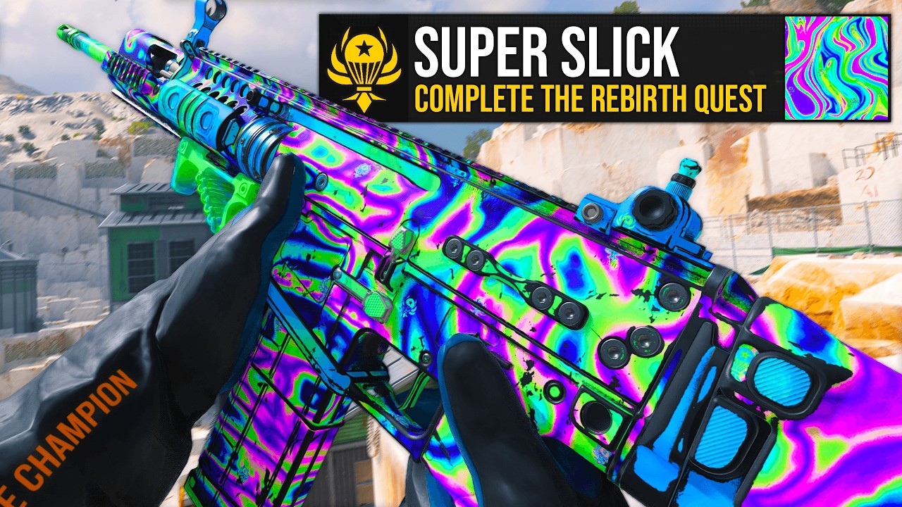 The NEW Super Slick Rebirth Quest Camo and How To Unlock It - YouTube
