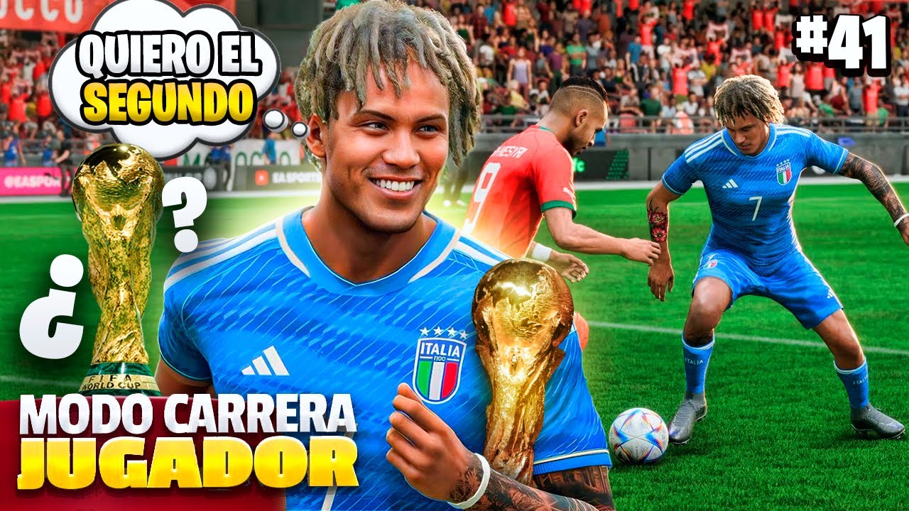 😱 EL MUNDIAL de LUCA BAGGIO & SU NUEVO DESTINO !! | FC 24 Modo Carrera Jugador - Ep.41 - YouTube