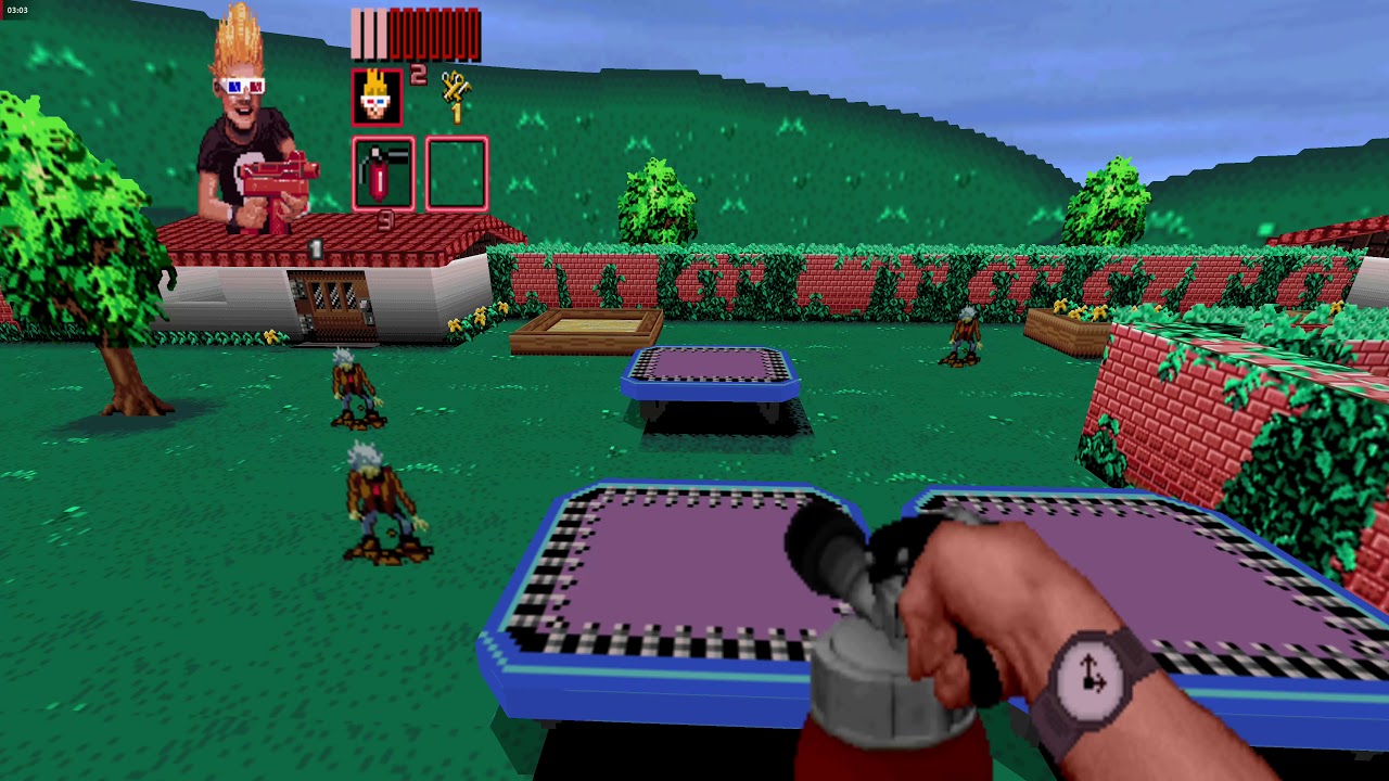 doom mod zombies ate my neibors - YouTube