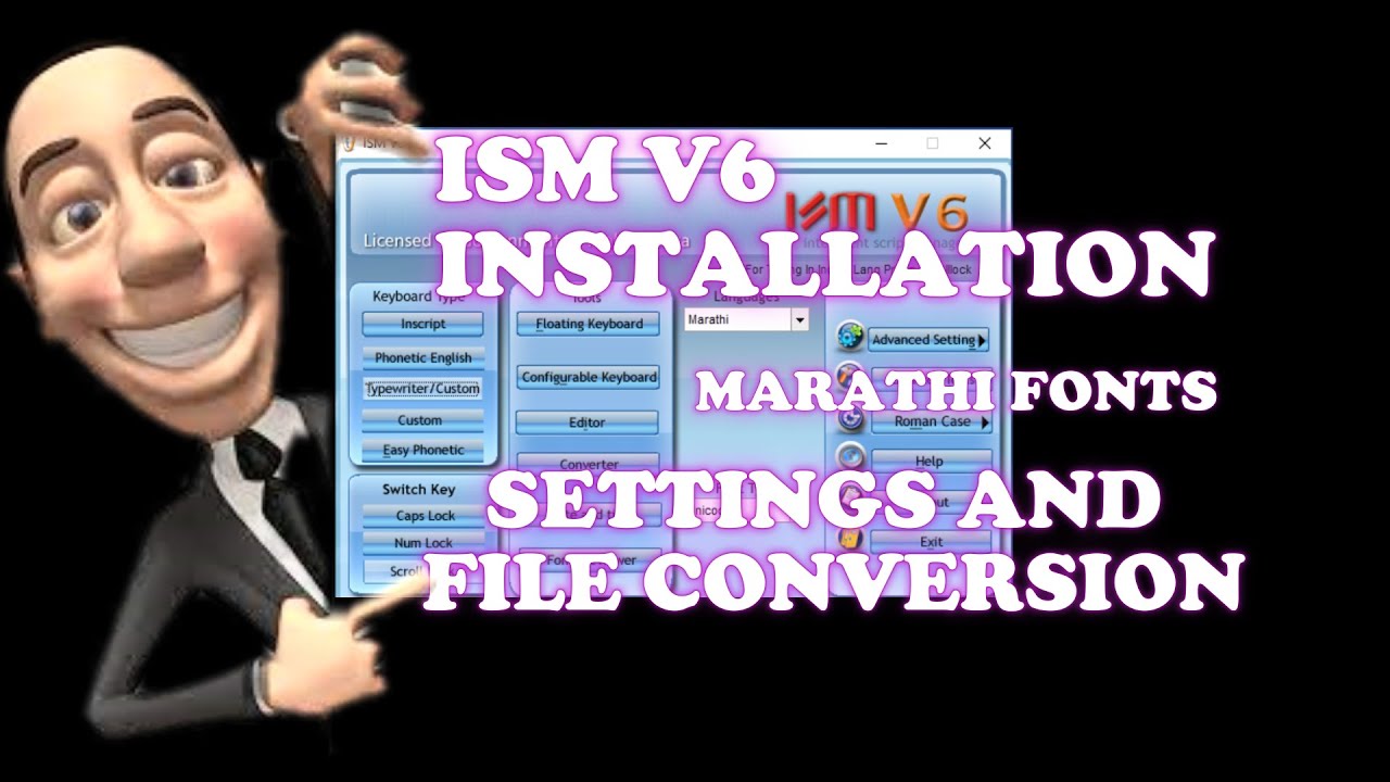 ISM | Hou To Use ISM 6.0 | ISM कसे वापरावे?| DVOT Font How to use?| Ism ...