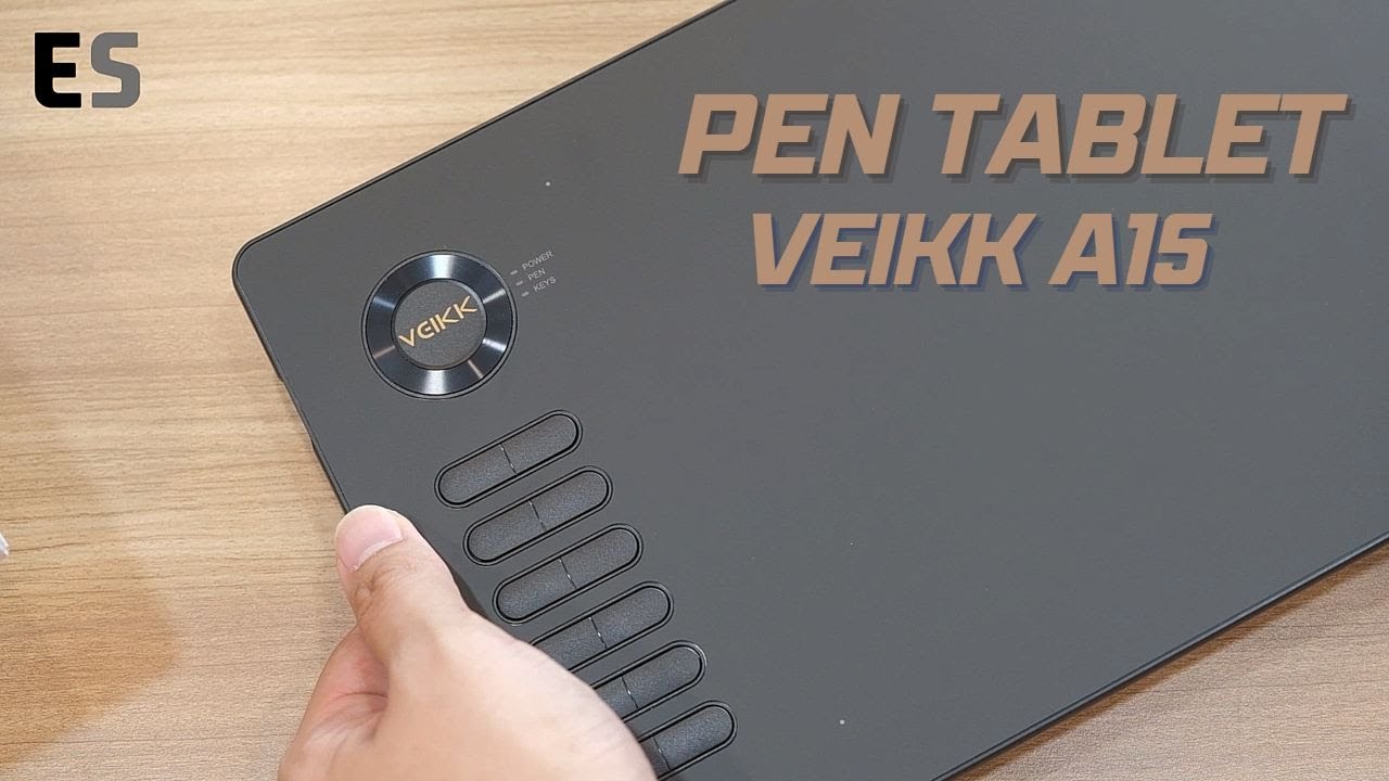 Initail Review Veikk A15 Pen Tablet Dengan Banyak Shortcut 12 - YouTube