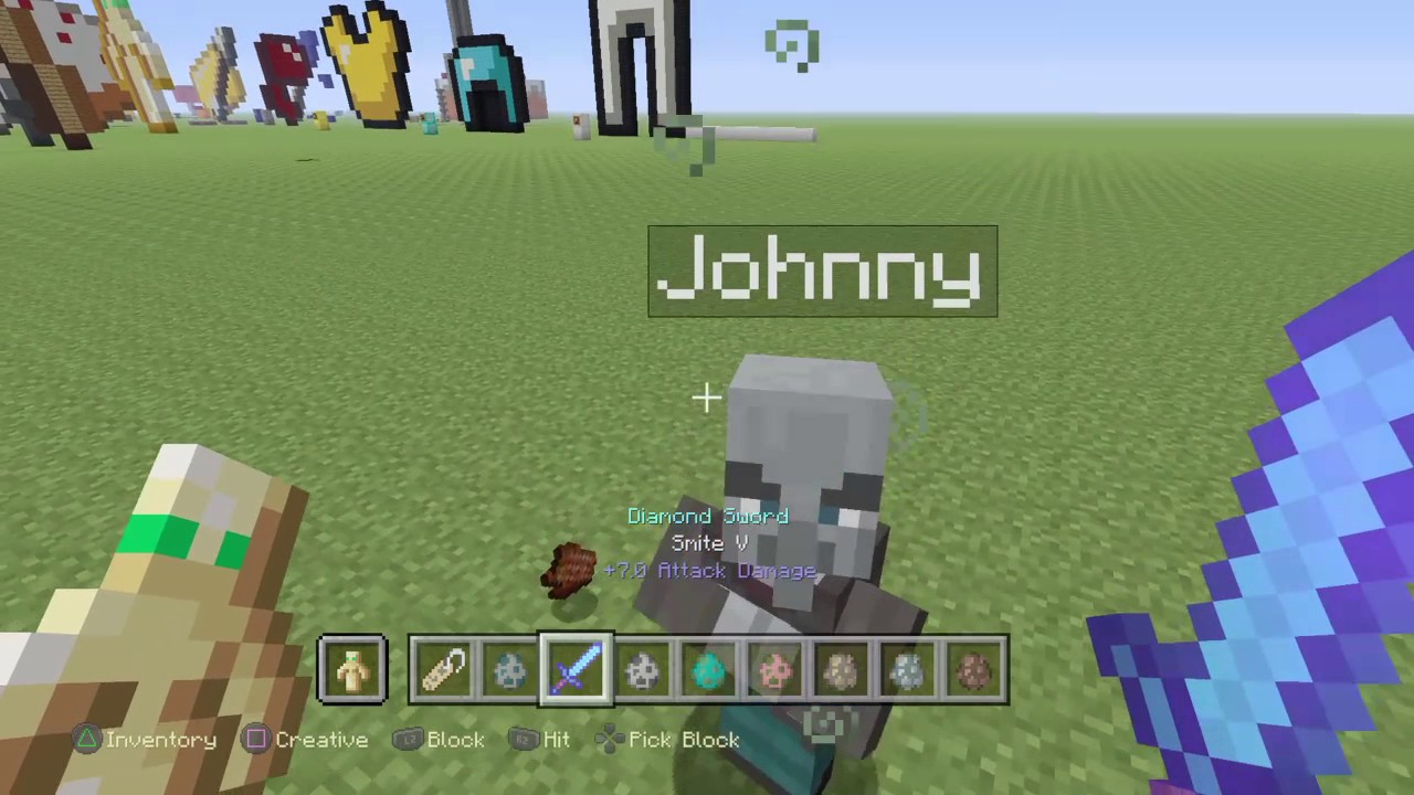 Minecraft: Vindicator Vs OP Mobs - YouTube