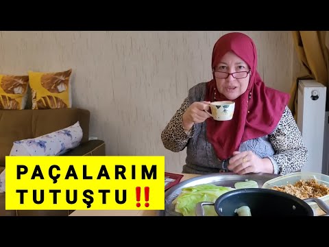 KAYINVALİDEM MAAŞINI ÇEKTİ BİZE GELDİ‼️GELİN KAYNANA MUTFAKTAYIZ | GÜNLÜK VLOG ALIŞVERİŞ 