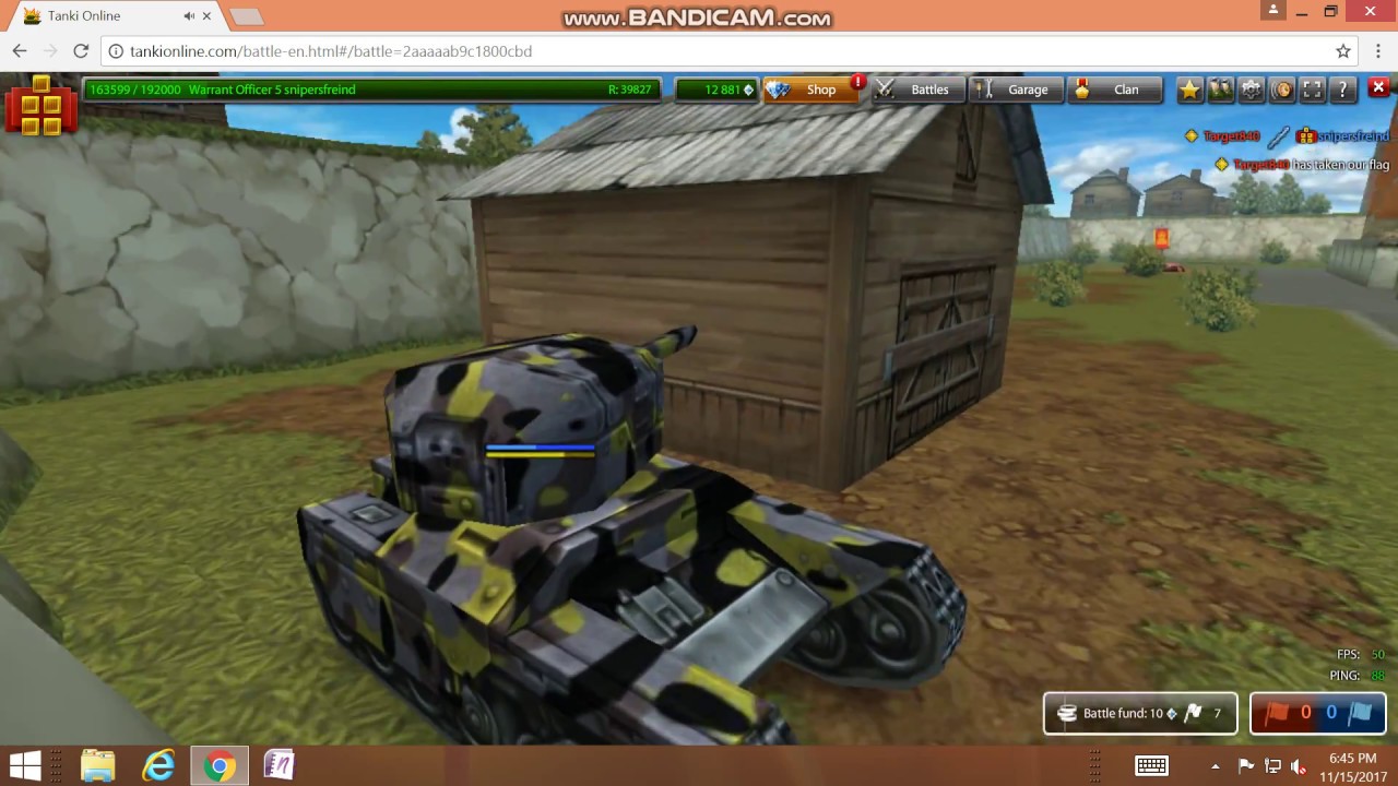 {Tanki pro Game play}Playing with Target and big lag - YouTube