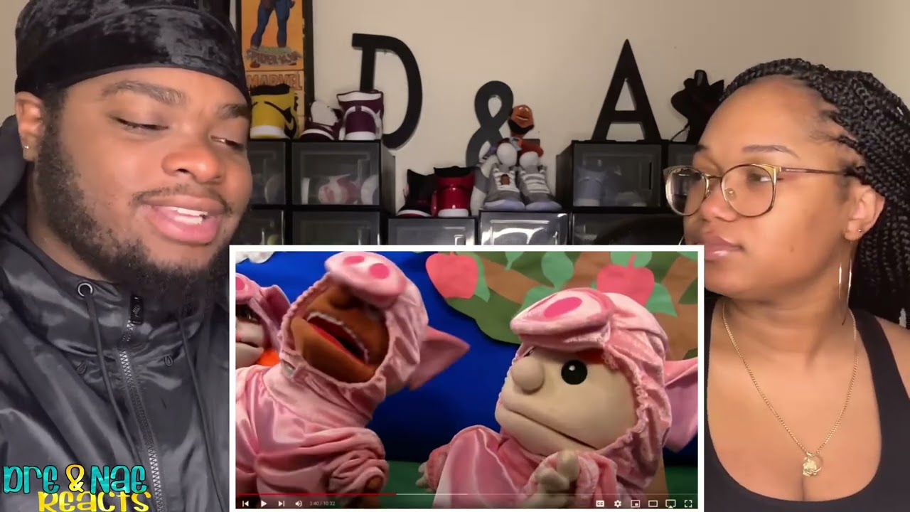 SML MOVIE: THREE LITTLE PIGS!! JEFFY THE BIGGEST BADDEST WOLF COUPLES ...