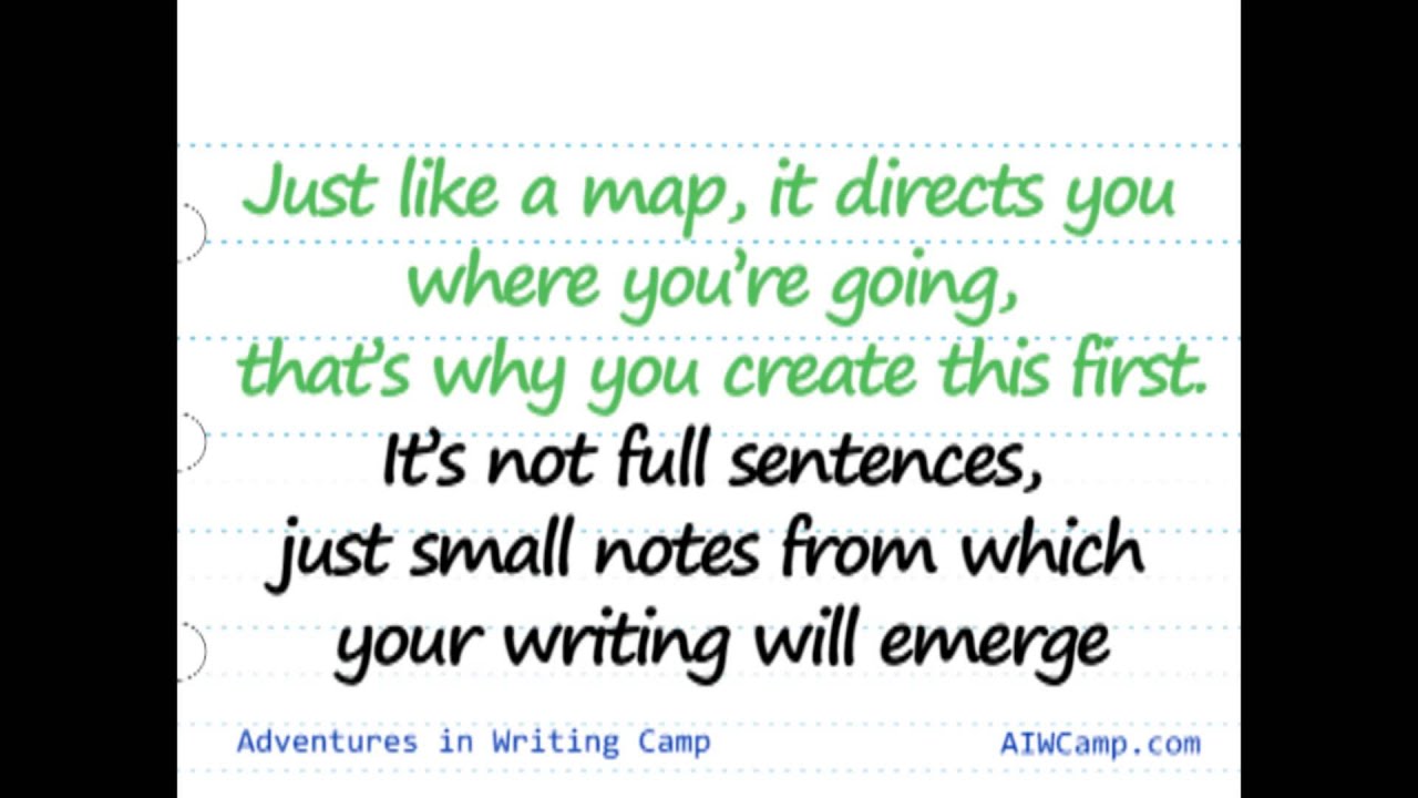 Pick. Organize. Write! (POW!) - YouTube