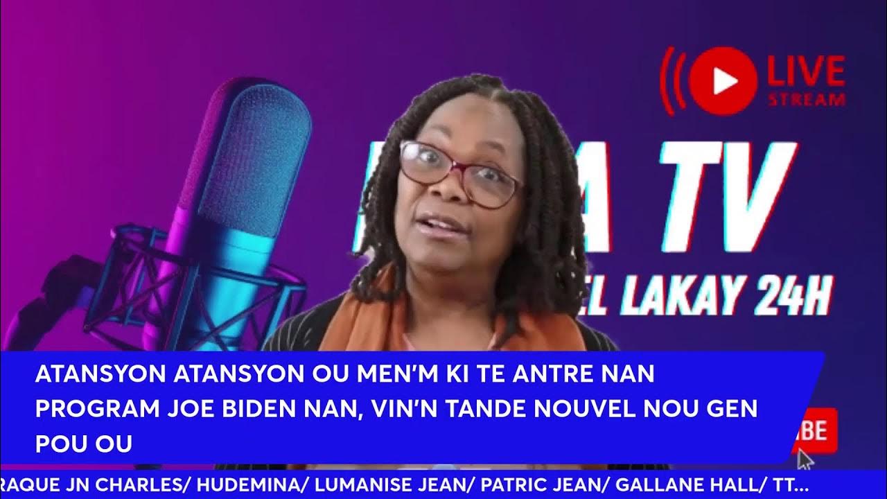 SOS MESAJ ENPORTAN POU MOUN KI TE ANTRE NAN PROGRAM JOE BIDEN AK MOUN MESIK YO - YouTube