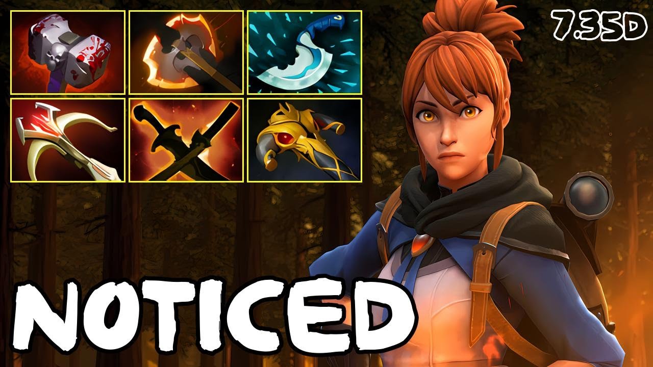 Marci Offlane - Noticed - 7.35d - Immortal Dota 2 Pro Plays - YouTube