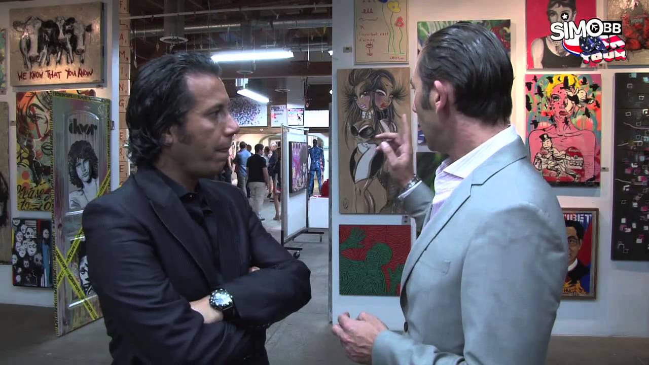 Iskander Lemseffer @ his gallery LAB ART Los Angeles - Report of Simo ...