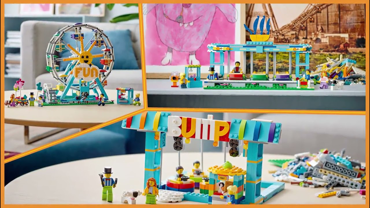 Lego Set 31119 Ferris Wheel - YouTube