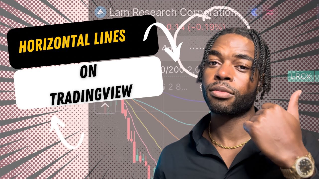 How to Use Horizontal Lines on Trading View - YouTube