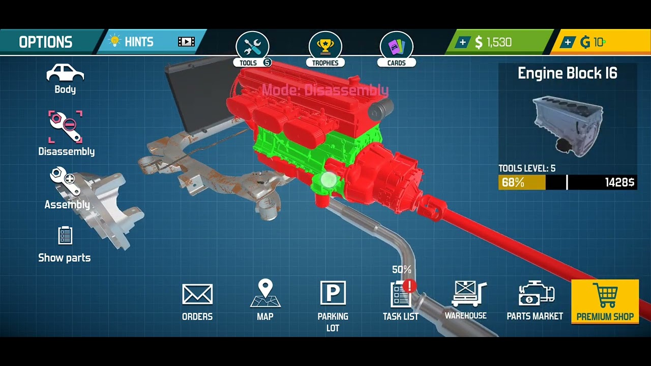 Fixing cars in car mechanics simulator Part one - YouTube
