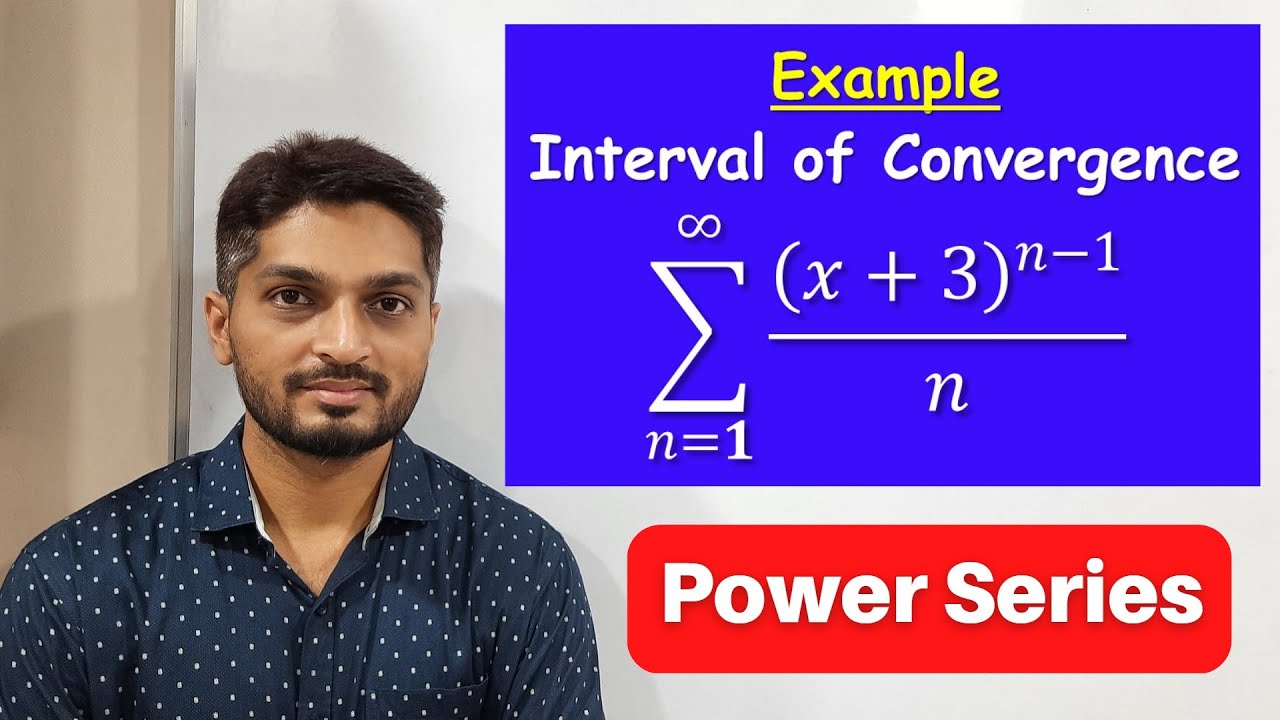 Finding Interval of Convergence of Power Series | L22 | TYBSc Maths ...