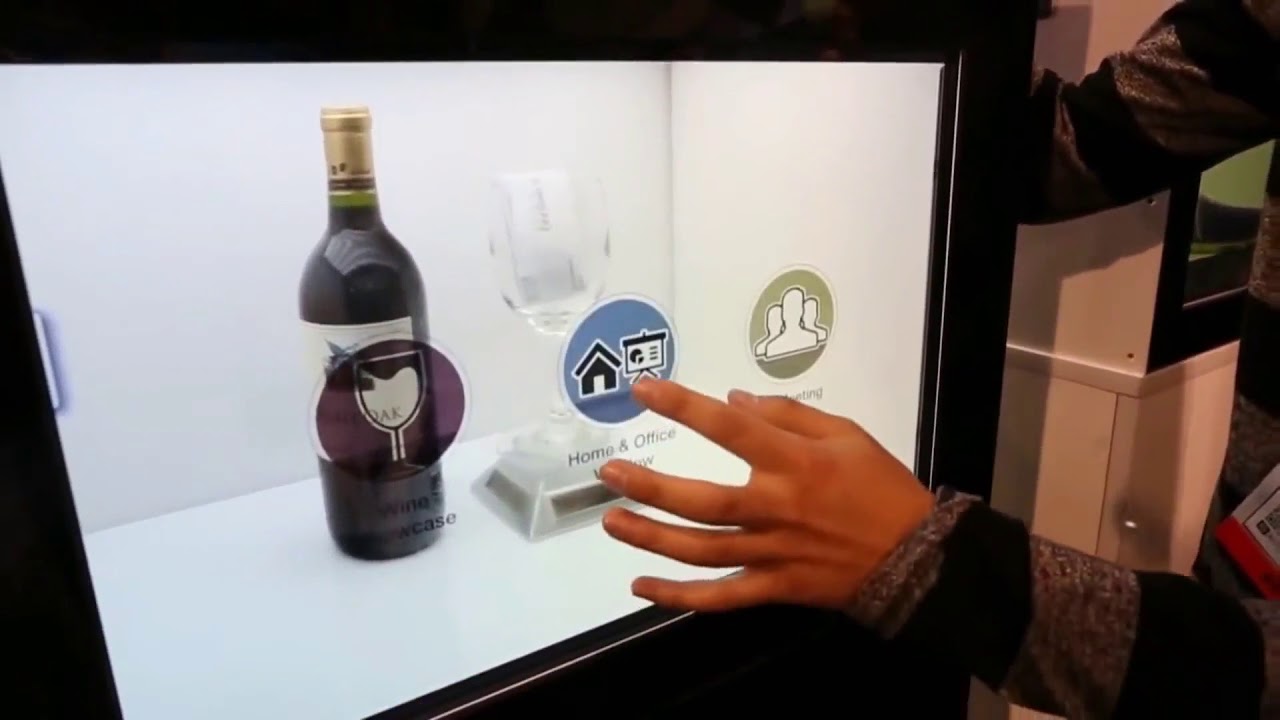 Multivision | Locação-Aluguel |TV transparente Transparent Display TV ...