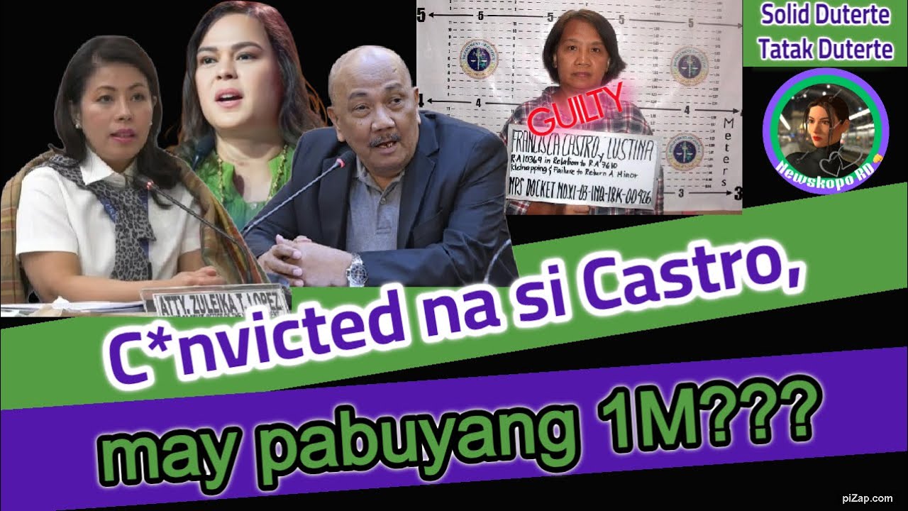 PagContempt ni C*nvicted na si Castro kay Atty. Lopez, may kapalit na 1M pabuya?????? - YouTube