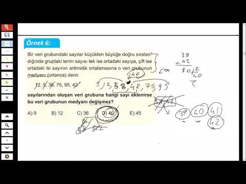 İSTATİSTİK KONUSU TYT AYT ÇIKMIŞ SORU DESTEKLİ