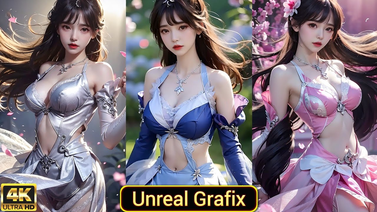 4K Ai Lookbook Fantasy Part 2 @UnrealGrafix - YouTube