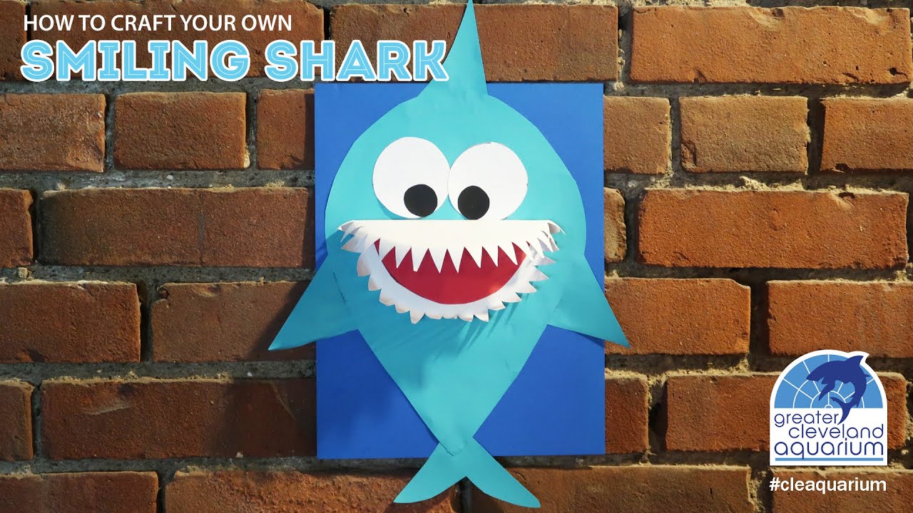 Create a Smiling Shark in 10 Steps with #CLEAquarium - YouTube