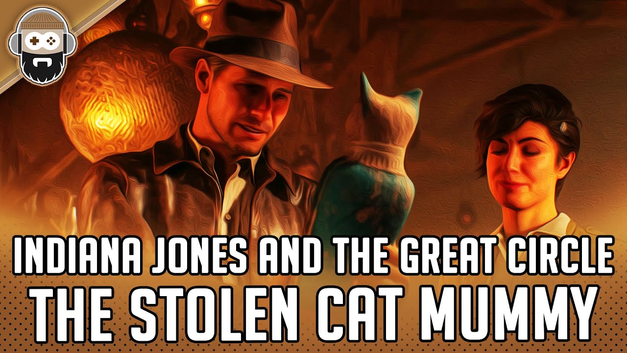 The Stolen Cat Mummy - Indiana Jones and The Great Circle [4K] - YouTube