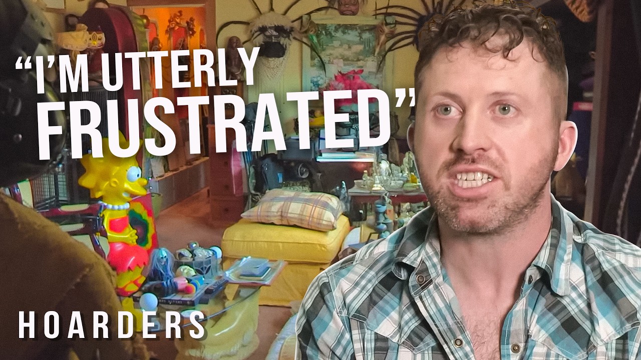 Severe Hoarder Angry at Cleaners | Hoarders - YouTube