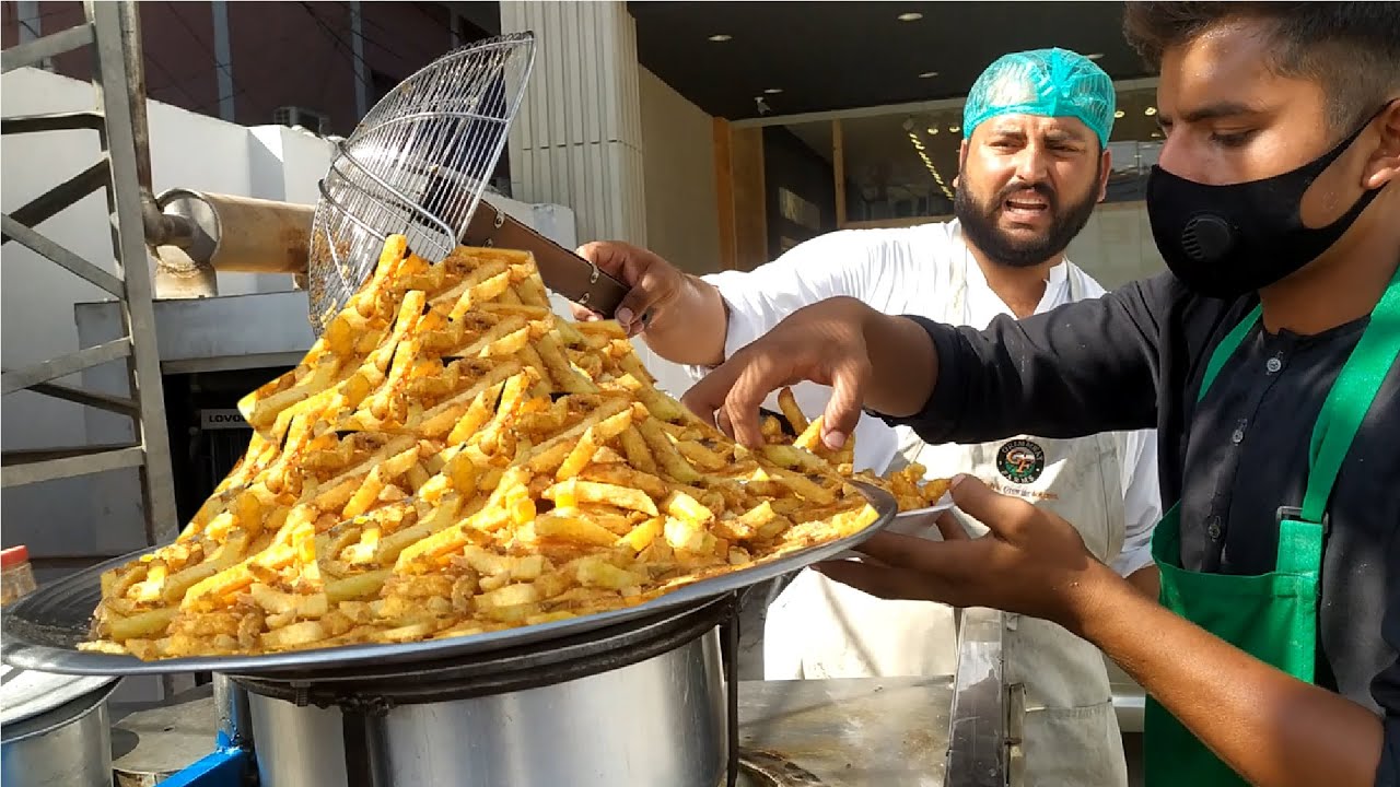 Peshawari French Fries Recipe | CRISPY FRENCH FRIES COOKING SKILLS ...