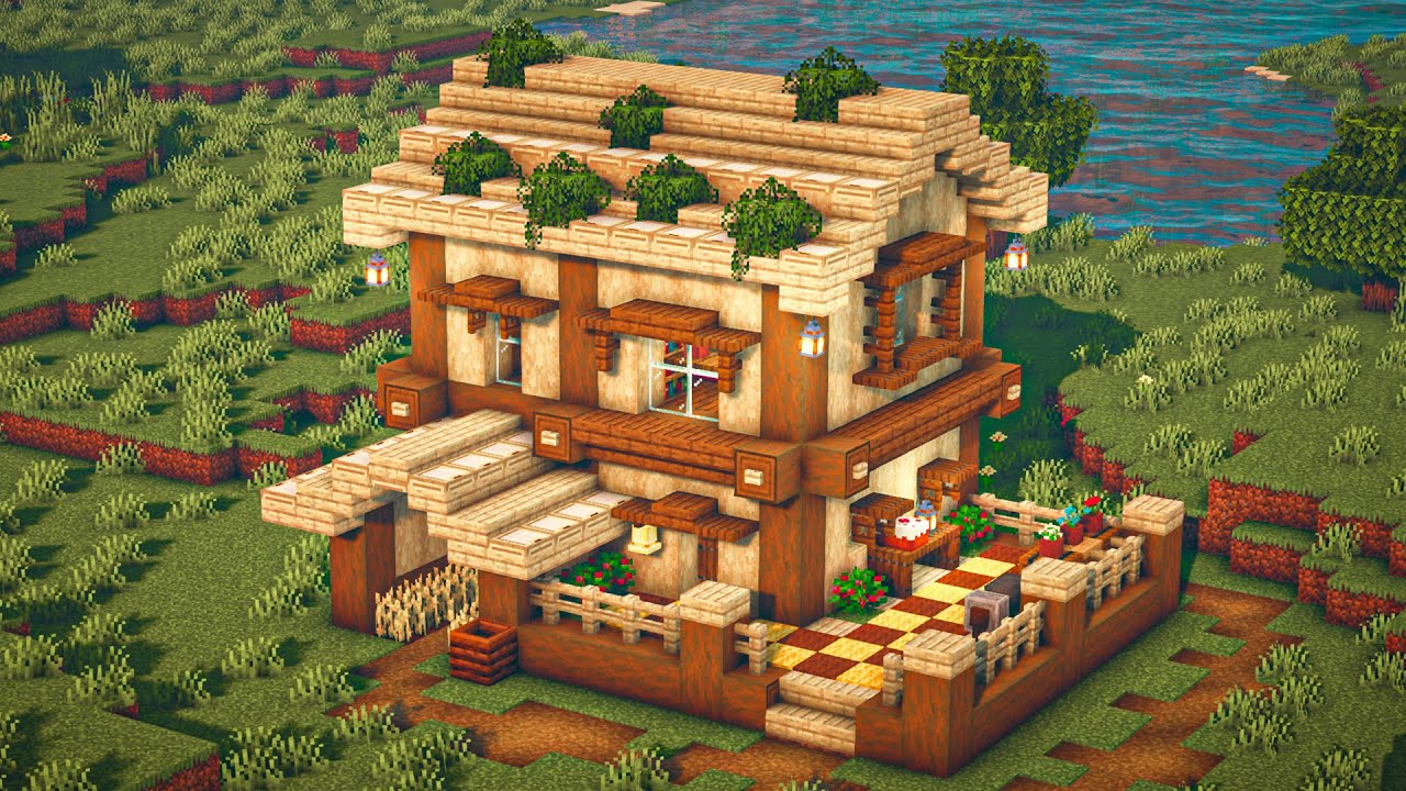 Minecraft | How to Build a Simple Survival House | Starter House - YouTube