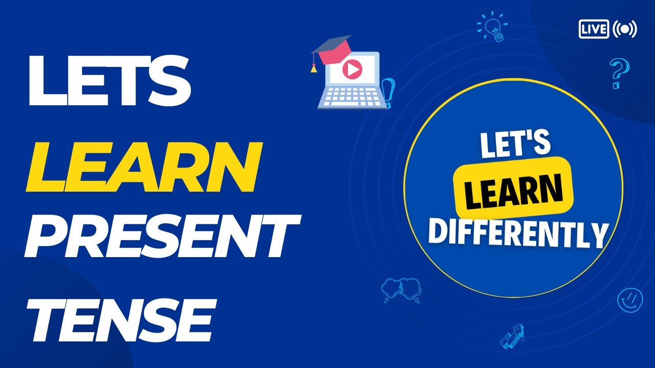 Present Tense in English Grammar for kids | Types of Present Tense in ...