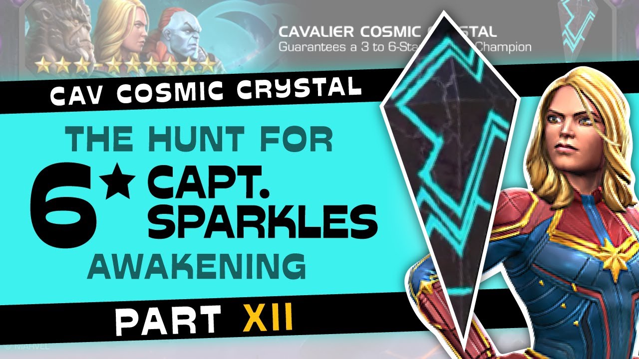 Daily Cav Cosmic Crystal Hunt for 6 Star CAPTAIN MARVEL MOVIE Part XII ...