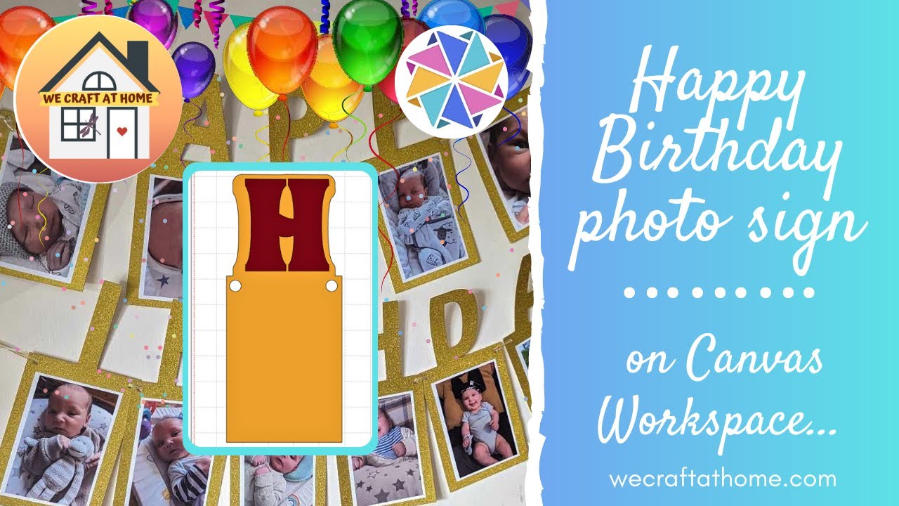 Happy Birthday photo sign - YouTube