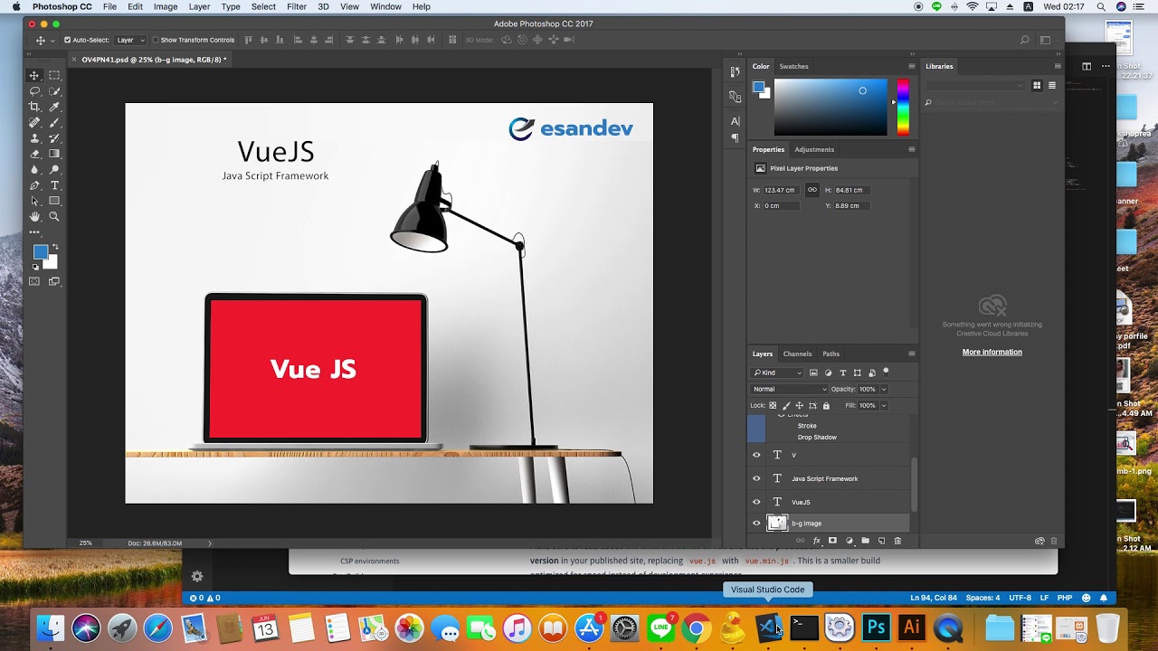 วิธีติดตั้งและใช้งาน Vuejs Framework บน Laravel Framwork 56 เบื้องต้น