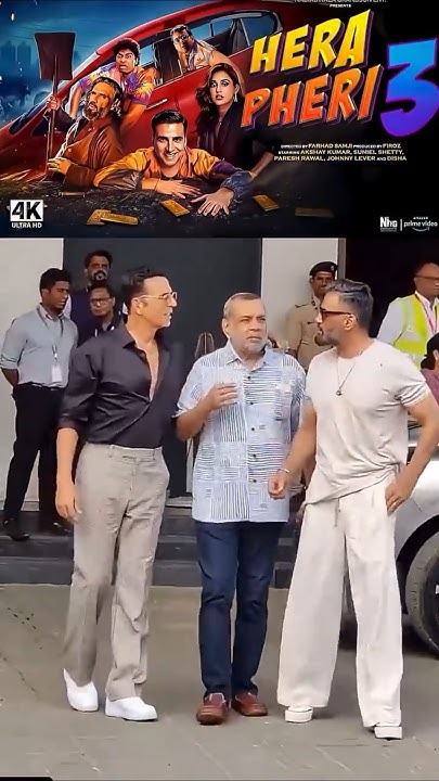 Hera Pheri 3 ☺️ Paresh Rawal Confirmed as Babu Bhaiya is Back! - YouTube