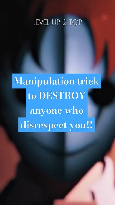 Manipulation tricks to Destroy anyone how disrespect you, dark psychology tricks #psychology # ...