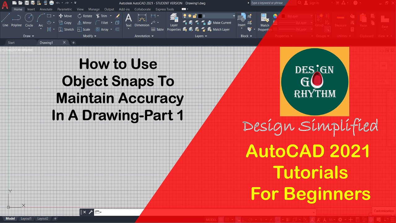Object Snap Settings In AutoCAD Part 1 AutoCAD2021 Beginners Tutorials object-snap-settings-in-autocad-part-1-autocad2021-beginners-tutorials